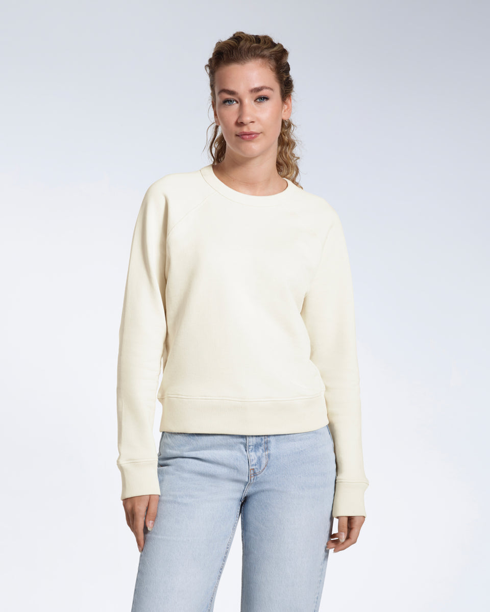 Women's Organic French Terry Sweatshirt | Plainandsimple